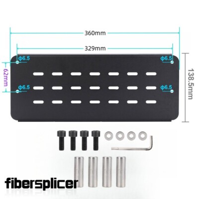 Simplayer Aluminum Alloy Sim Racing Pedal Mounting Plate(Top Plate) for ...