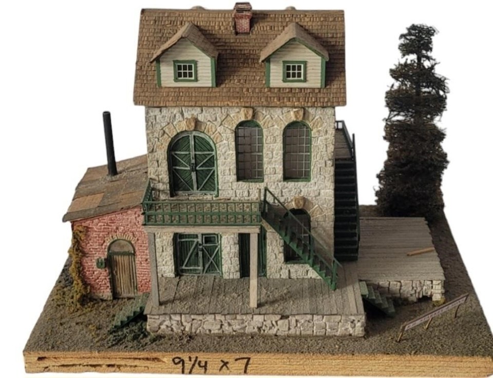 Wood and Composite Craftsman HO Scale Building Diorama | eBay