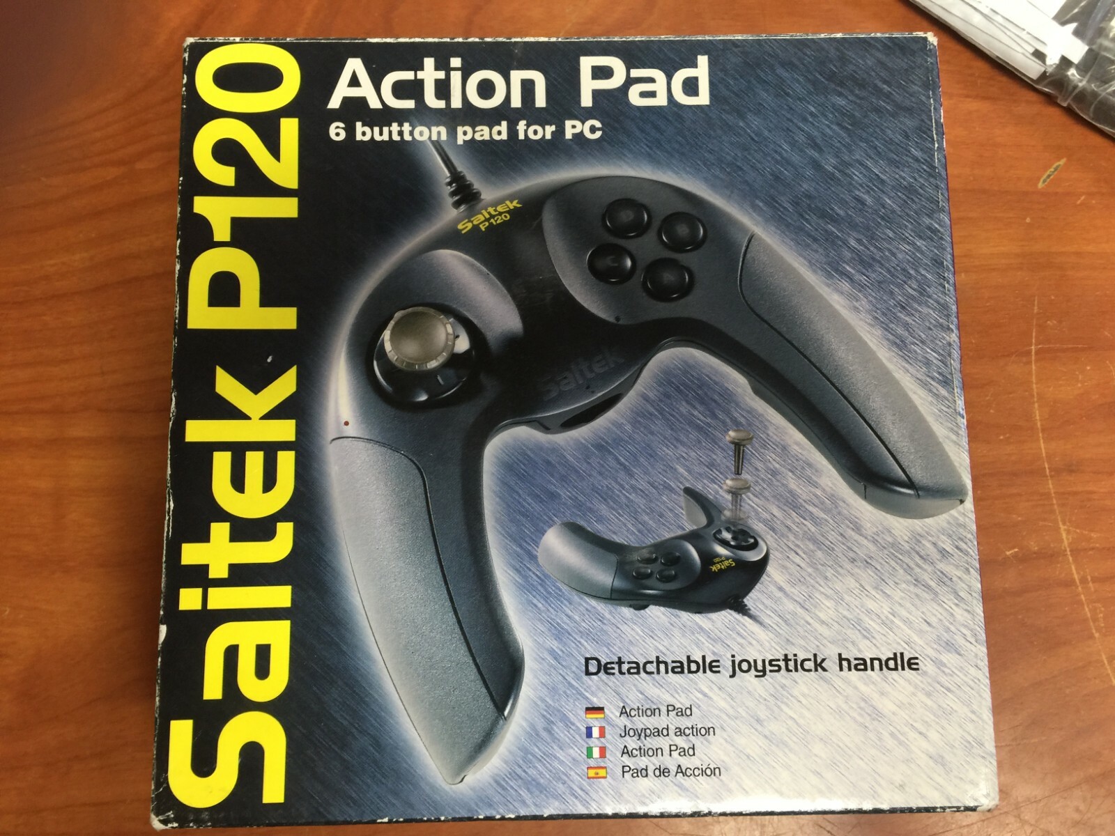 Saitek P120 6-Button PC Game Controller Computer Action Pad | eBay