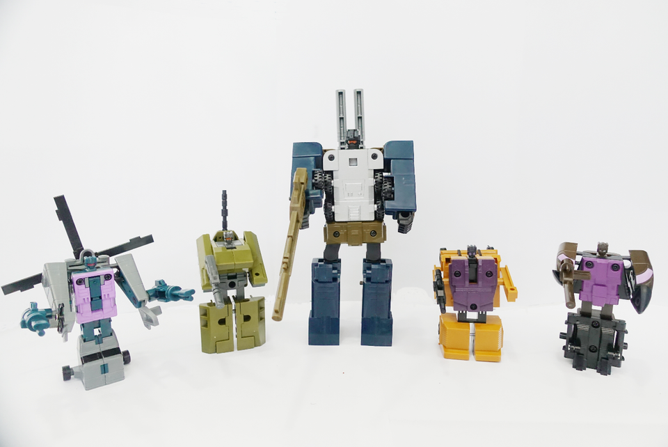 Transformers G1 Multiforce Bruticus reissue Gift Set Version New Free ...