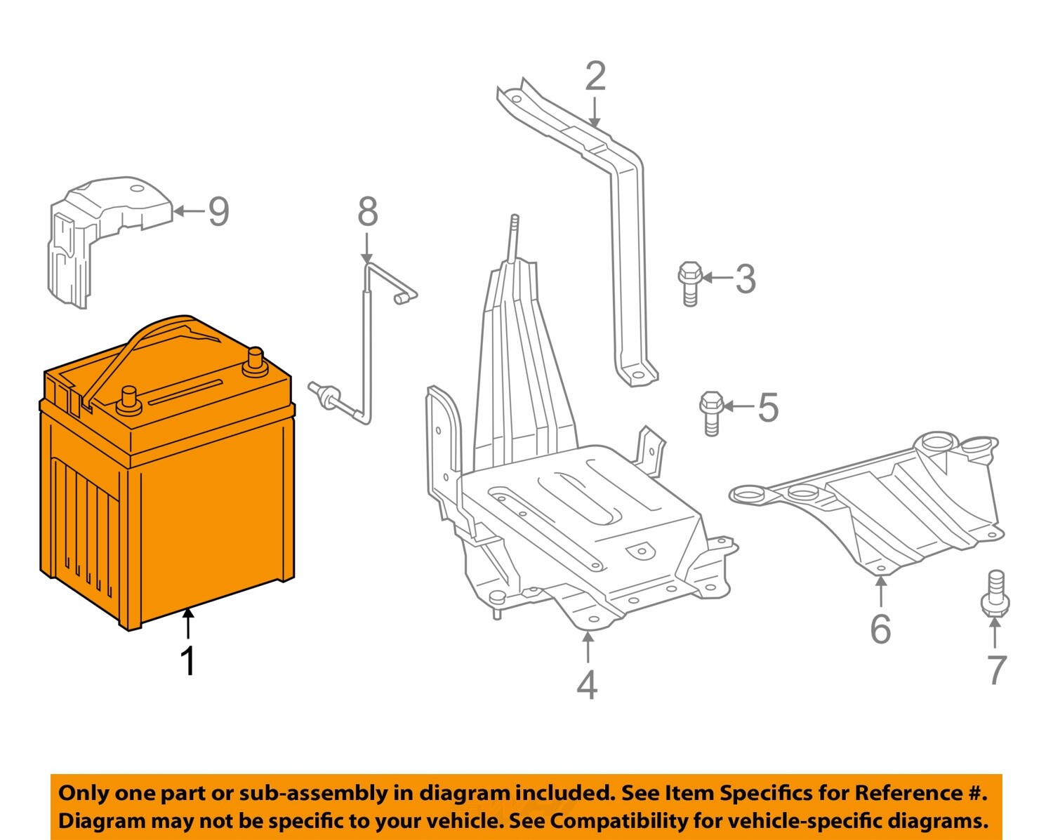 TOYOTA 2880028100 Genuine OEM Factory Original Battery for sale online ...