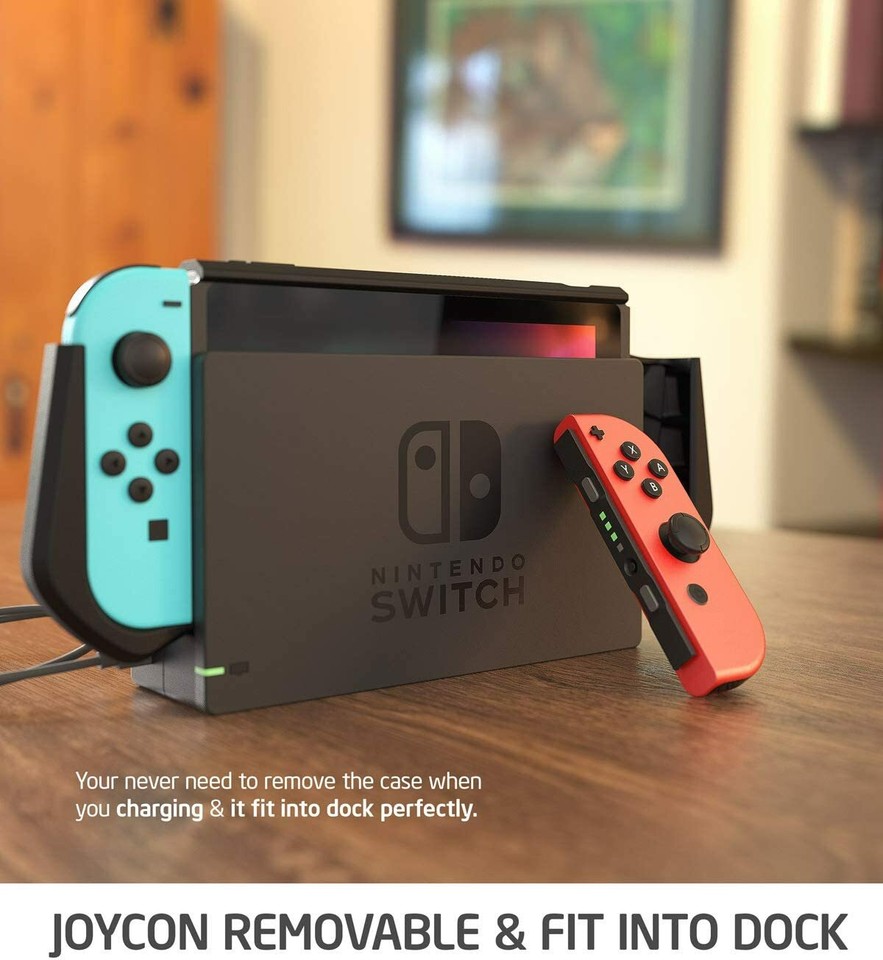 Mumba For Nintendo Switch Console Joy-Con Controller TPU Grip Case ...