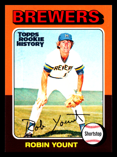 2018 Topps Archives Rookie History #223 Robin Yount | eBay