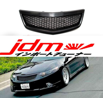 for acura tsx honeycomb grill honda accord 8 2011-2013 euro r modulo ...