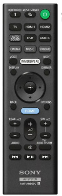 New Sony RMT-AH509U Remote Control 100935711 For HT-A7000 HTA7000 ...