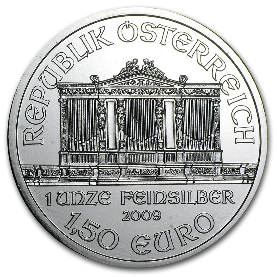 2008 WIENER PHILHARMONIKER 1 UNZE FEINSILBER 1,50 EURO SILVER COIN | eBay