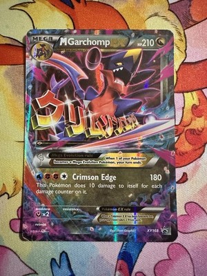 Mega Garchomp EX #XY168 2016 Pokemon TCG Black Star Promo MP | eBay