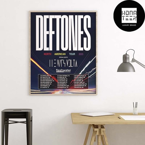 NEW Deftones North American Tour 2025 Fan Gifts Poster | eBay