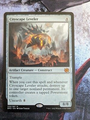MTG - CITYSCAPE LEVELER - The Brothers' War (M) | eBay