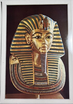The Golden Mask Of Tut Ankh Amoun Vintage Postcard | eBay