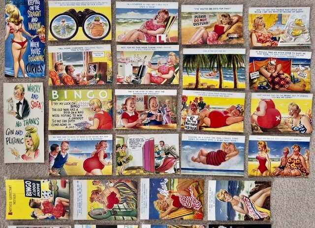 Job Lot (32) - Vintage Bamforth Saucy Postcards - unused | eBay UK