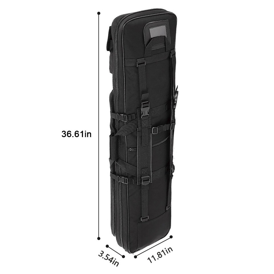 36"inch Tactical Carbine Rifle Bag Double Carbine Hunting Double Padded ...
