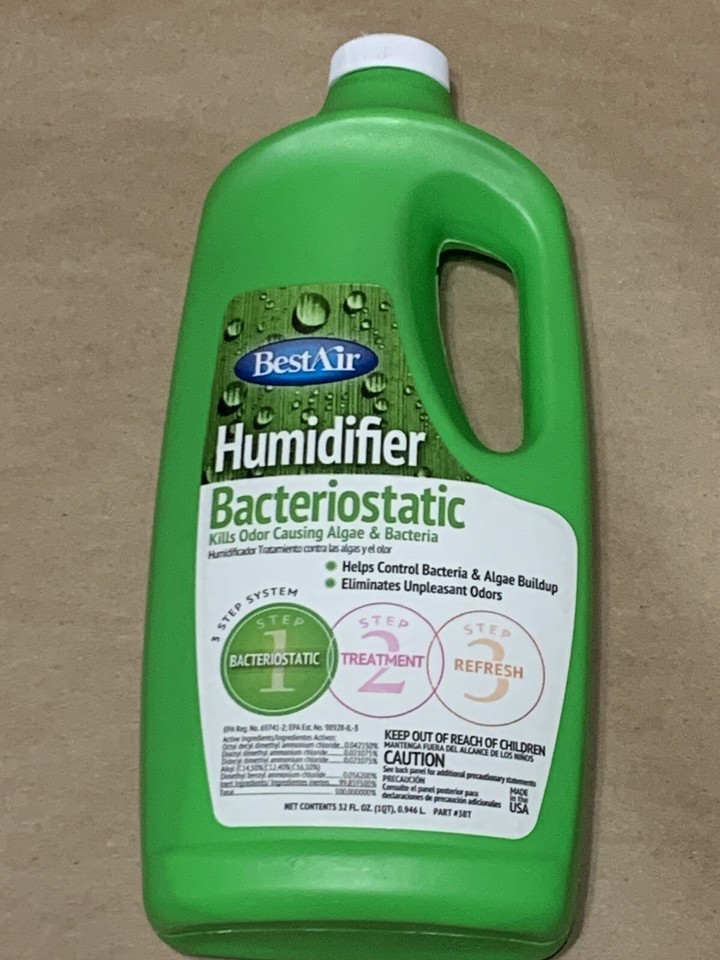 🎁 BestAir Bacteriostatic Humidifier 3BT AND Water Treatment 32oz each ...