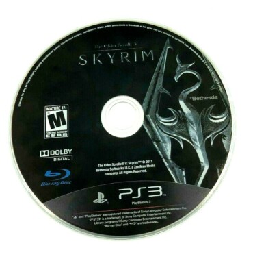 Elder Scrolls V Skyrim Playstation 3 PS3 Video Game DISC ONLY | eBay