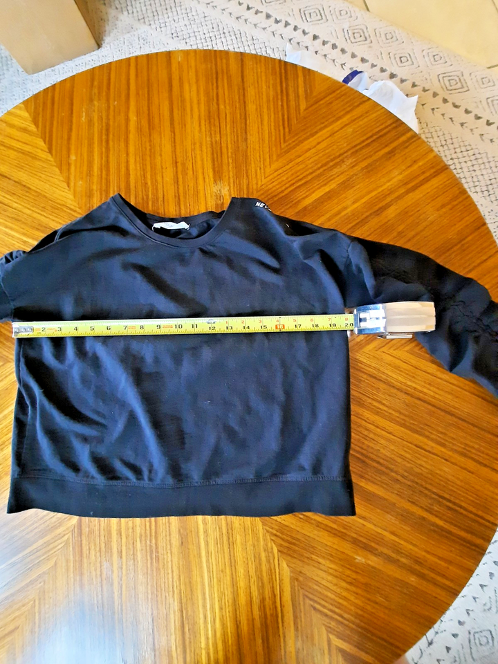 "NEVER AGAIN" fancy sleeved shirt LCW young brand women's | eBay