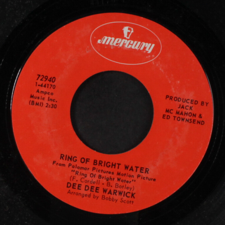 DEE DEE WARWICK: next time / ring of bright water MERCURY 7" Single 45 ...