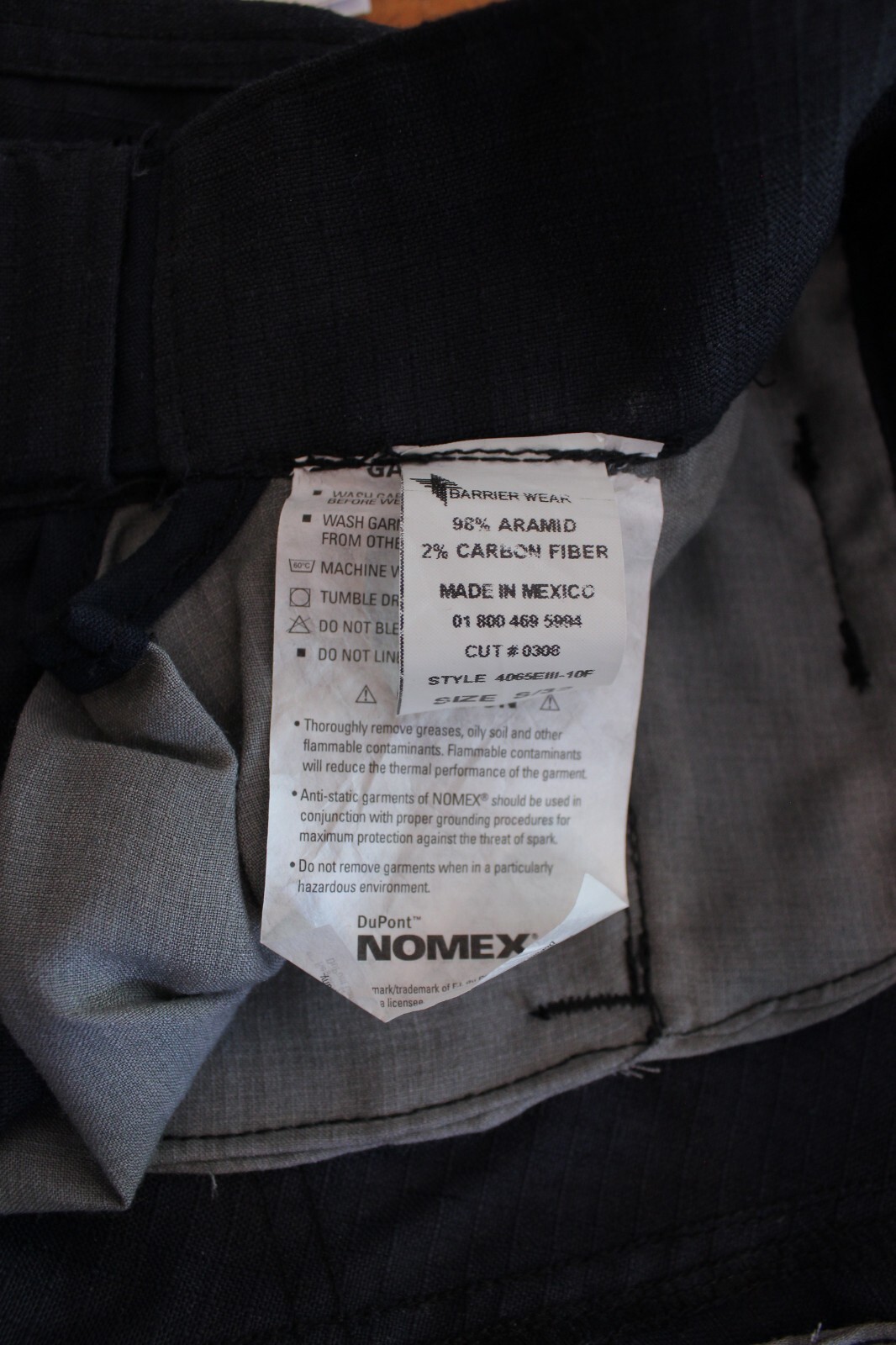 NWT - NFPA 1977 Wildland Firefighting Pants, S/32, Advance Nomex, Navy ...