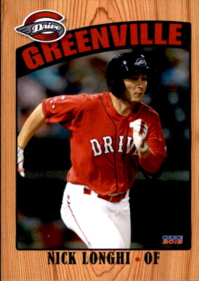 2015 Greenville Drive Choice #14 Nick Longhi Venice Beach Florida ...