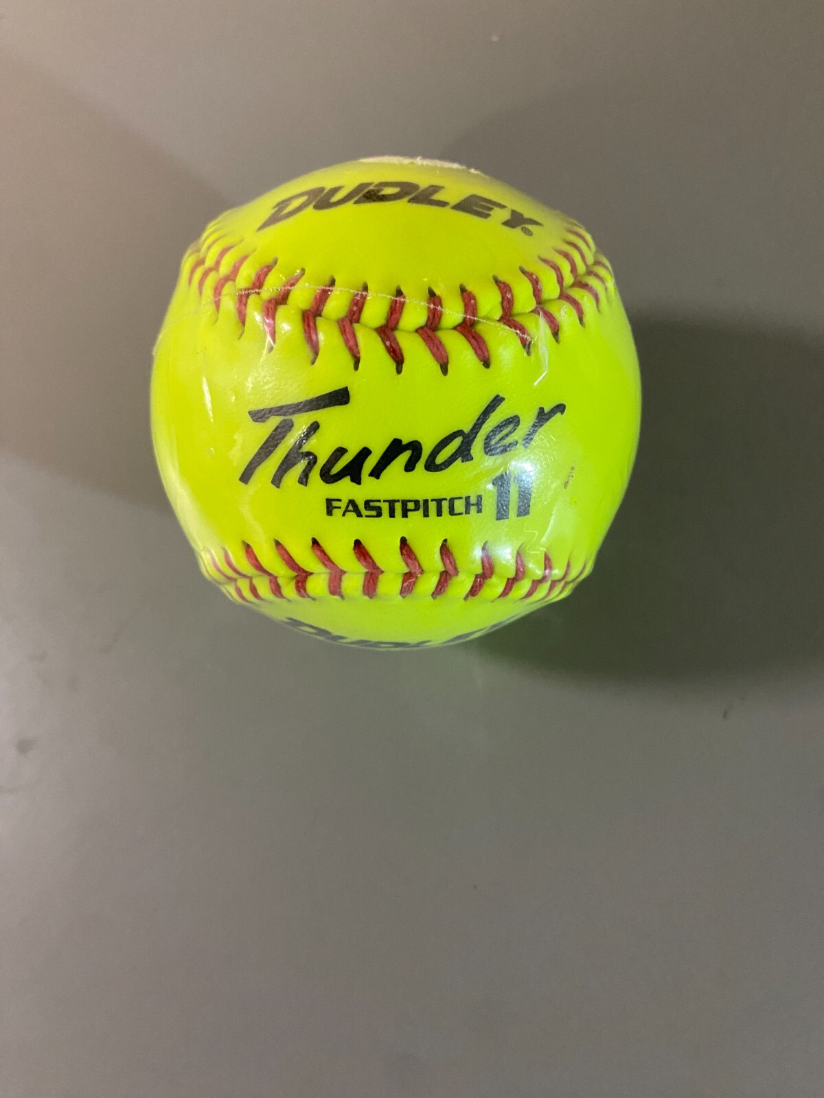 1 Dudley Thunder Fastpitch ASA Leather Softball 4th11R NEW IN PACKAGE ...