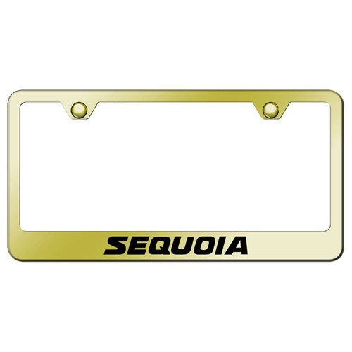 Toyota Sequoia Laser Etched Logo License Plate Frame | eBay
