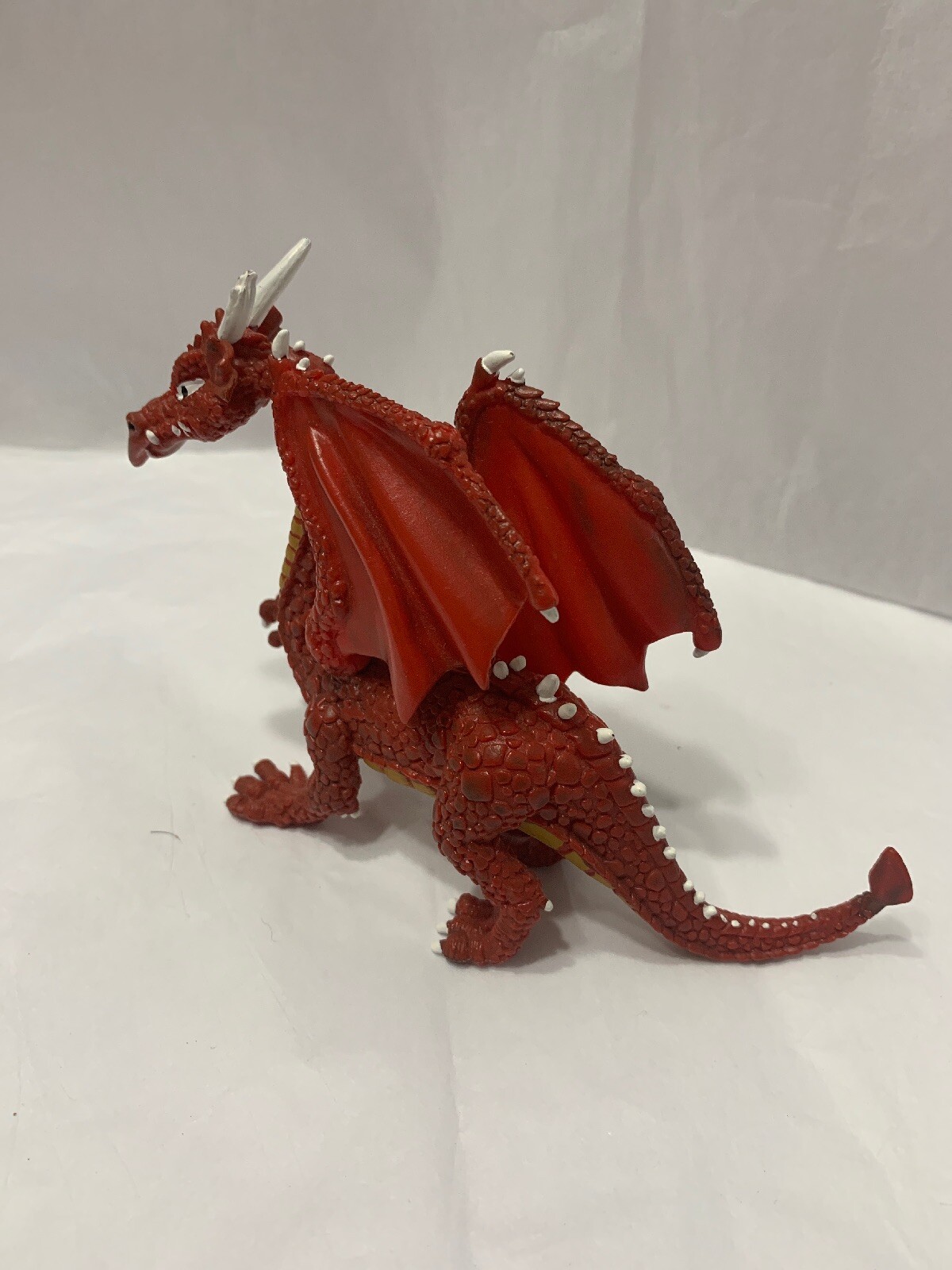 Plastoy red dragon action Figure | eBay
