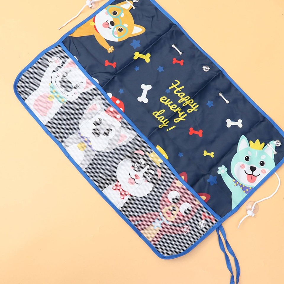 Cartoon Dogs Car Curtain Side Window Sunshade Summer Car Sun Visor with ...