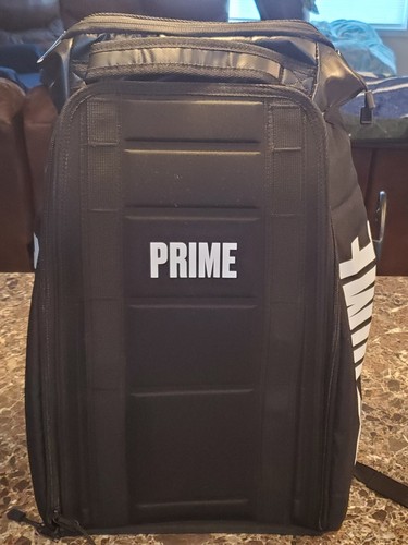 Prime Energy Drink Black Backpack Gym Bag Carrier 30L Promo USED ONLY ...