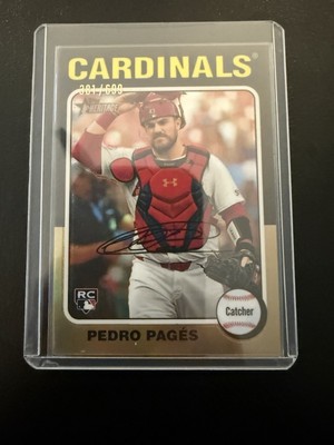 2024 Topps Heritage High Number Pedro Pages RC Chrome 381/699 #704 | eBay