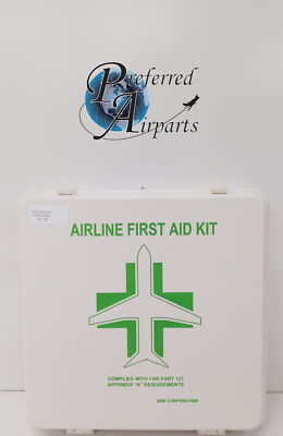 New Surplus Astronics DME Aircraft First Aid Kit, p/n S6-01-0005-306, w ...
