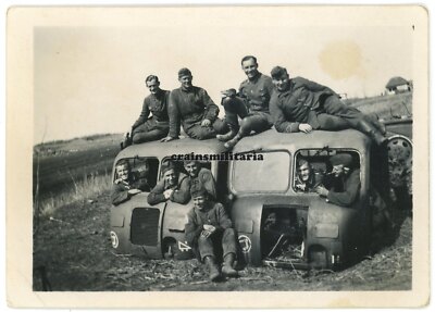 Orig. Foto Raupenschlepper Ost RSO Traktor Panzer Schlepper m. Wappen ...