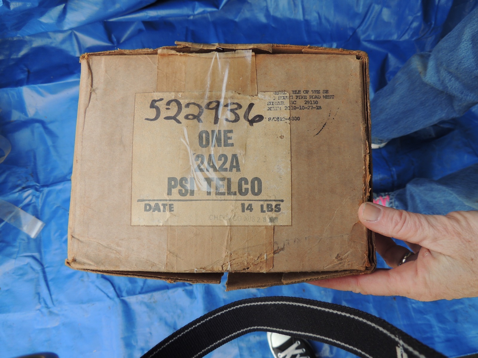 3M PSI Telco 2A2A 510 110 SPLICING SPLICE CASE COVER CLOSURE TELCOM ...