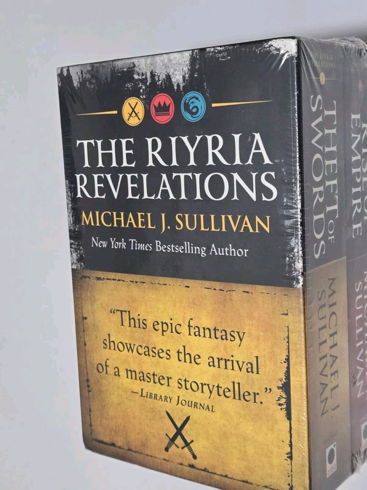 The Riyria Revelations Series Box Set Michael J Sullivan Volumes 1-3 ...