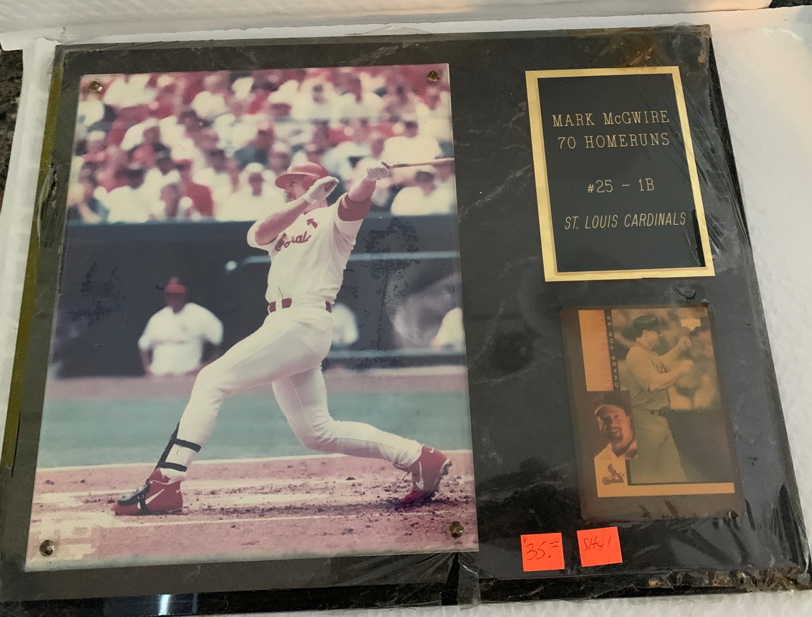 15x12” Mark McGwire 70 Home Runs Picture Plaque | eBay