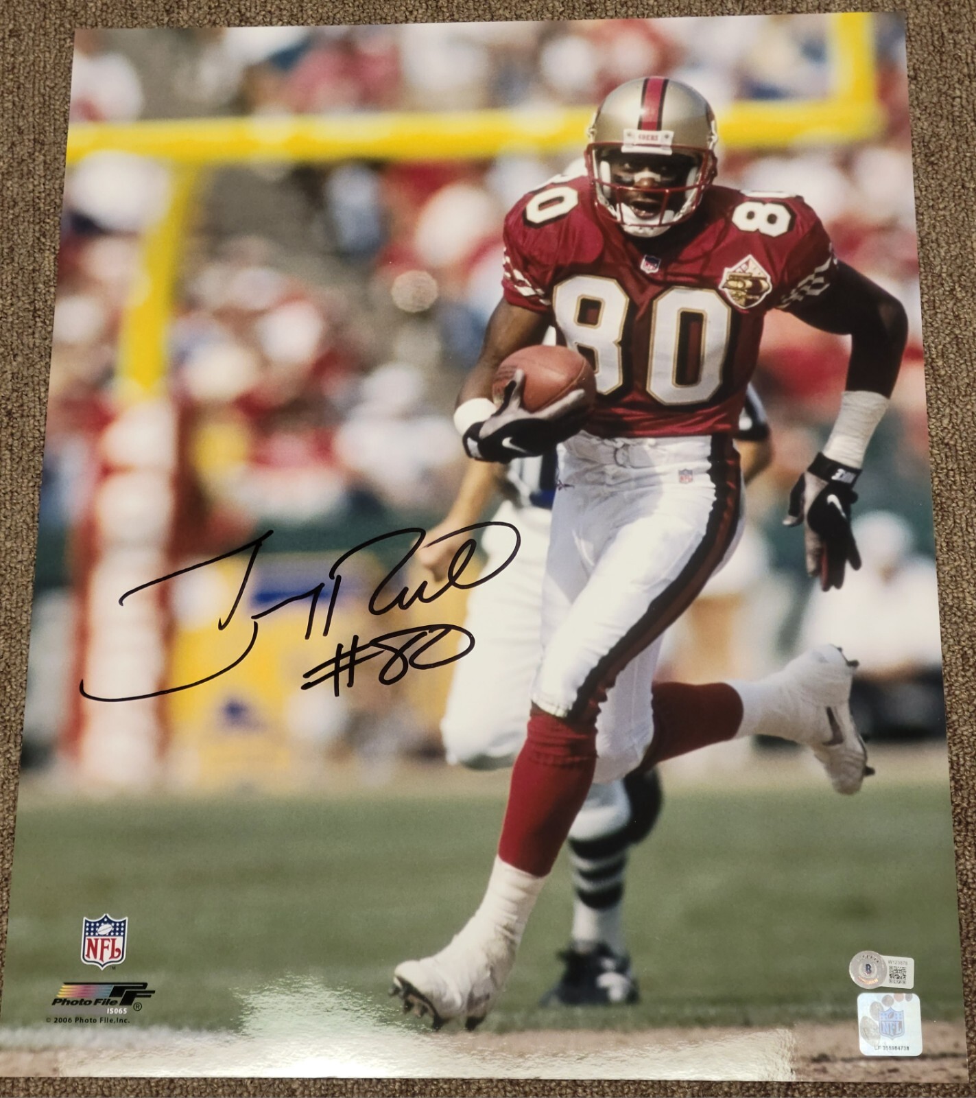 Jerry Rice Autographed Memorabilia | Signed Photo, Jersey, Collectibles ...