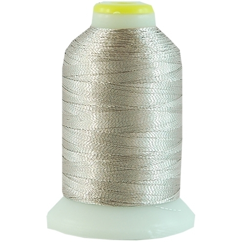 METALLIC EMBROIDERY THREAD - 500M 40WT - FITS BROTHER BERNINA - 25 ...