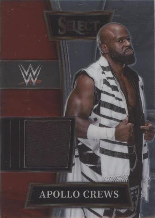 2022 Panini Select WWE - Selective Swatches Apollo Crews #SW-ACR (MEM ...