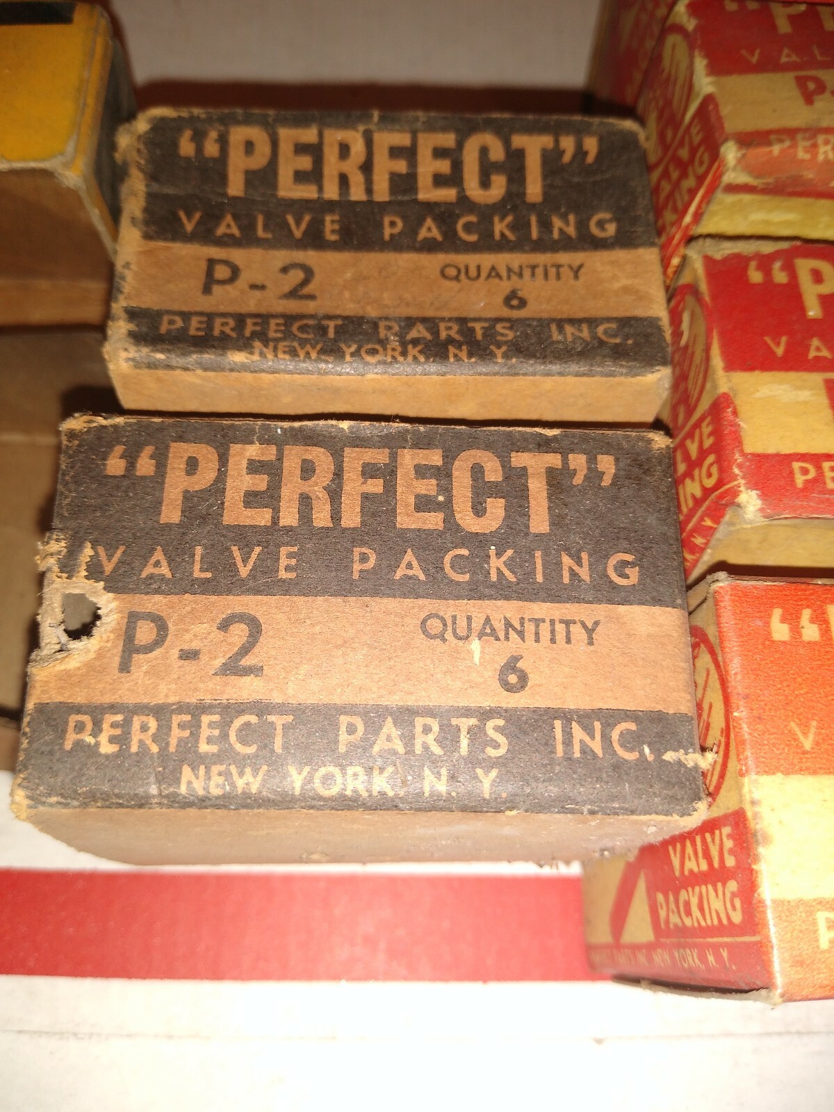 VINTAGE PACK VALVE SPRING PACKING PERFECT PARTS RETAINERS KEYS VINTAGE ...