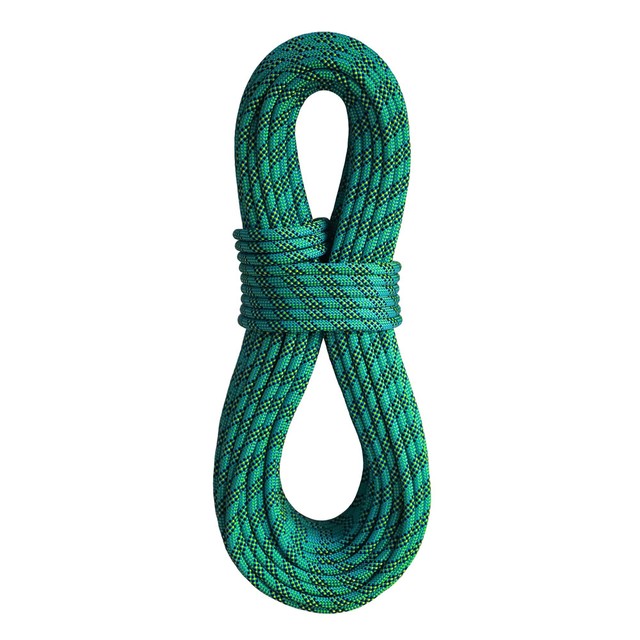 Bluewater Ropes 8.8mm Argon Double Dry Rope Neon Green Blue 70m for ...