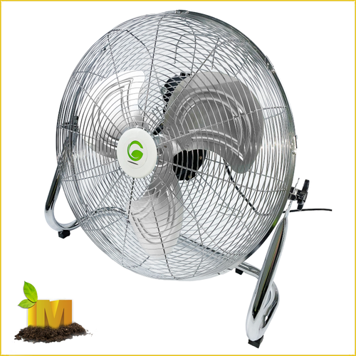 3 Speed 500mm Floor fan for Hydroponics Grow Room and Industrial ...