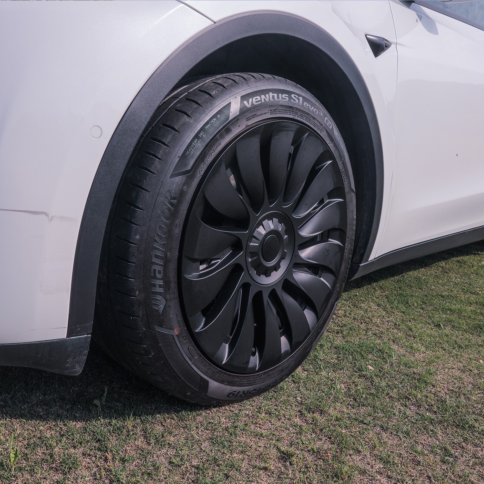 1PCS Left Driver Side 19 inch Storm wheel cover for Tesla Model Y(2020 ...