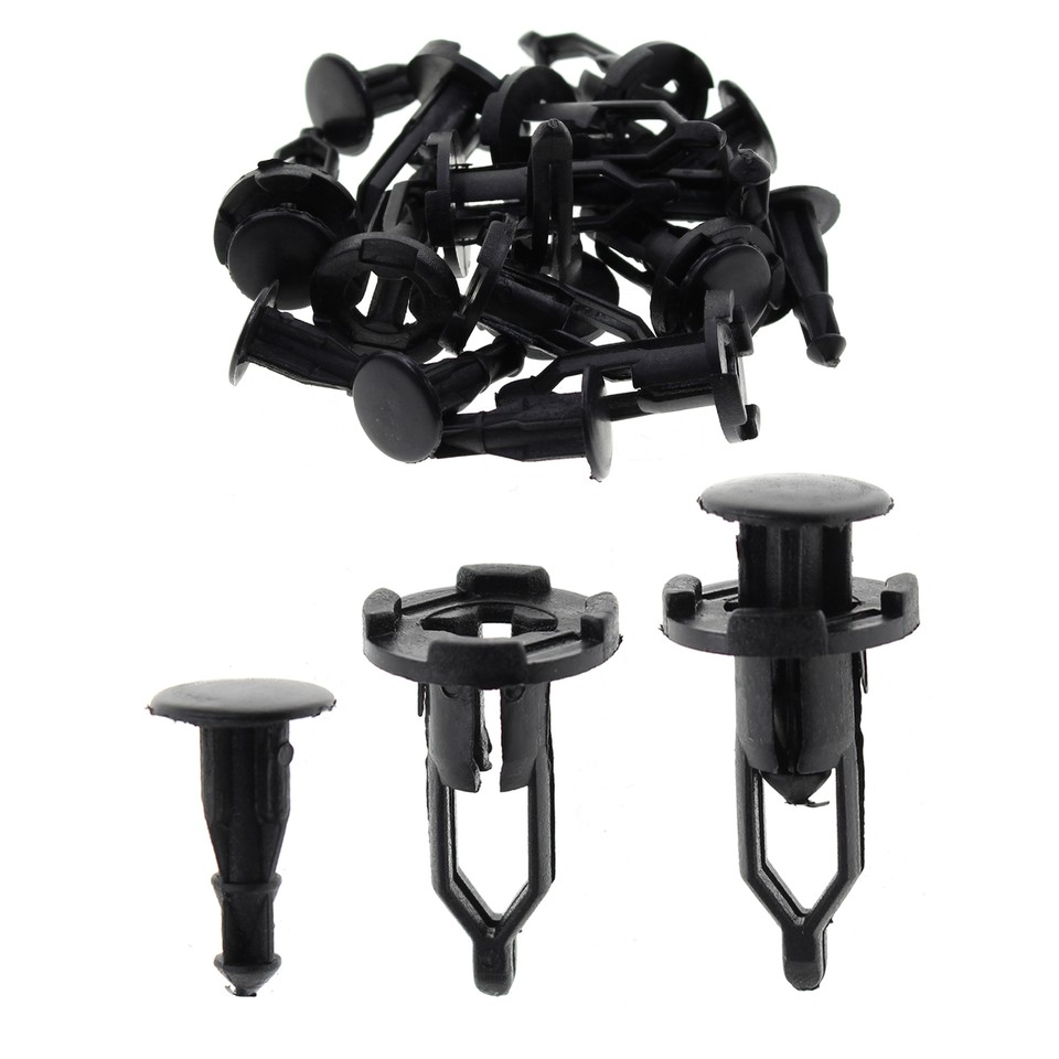 40pcs For GMC GM Fender Liner Clip Push-Type Fastener Flares Retainer ...