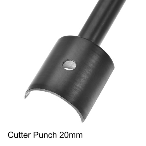 Anti-Rust Half-Round Leather Cutter Punch 20mm Strap End Punch Tool for ...