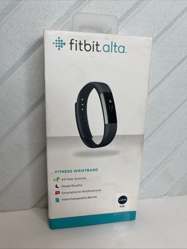 Fitbit Alta Wireless Activity & Fitness Tracker Smart Wristband Large ...