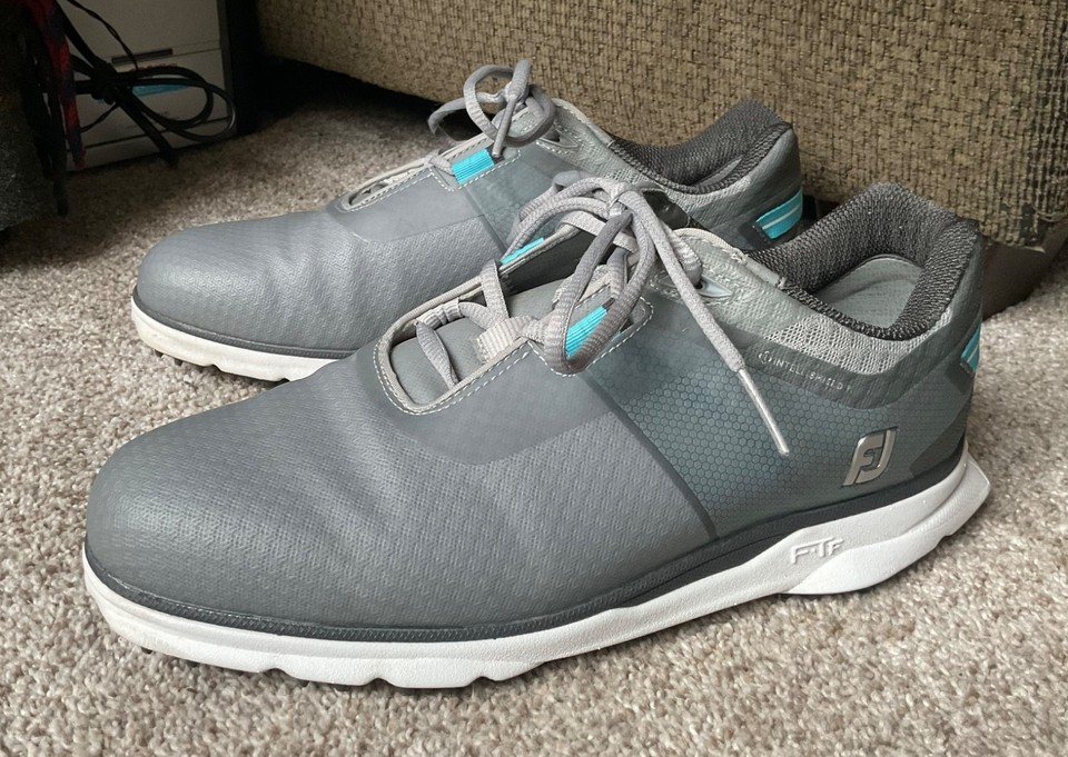 Nice Mens FJ FootJoy PRO SL Golf Shoes 8 W Grey Spikeless 53855 | eBay