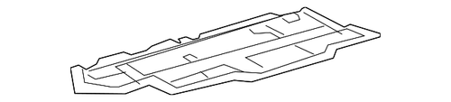 Genuine Lexus Floor Pan Splash Shield 58165-07020 | eBay