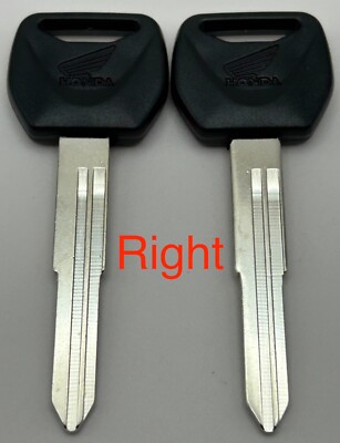 2 Key Blanks Honda Super Hawk Bird ST1000 ST1100 ST1300 VFR1000 VFR VTR ...
