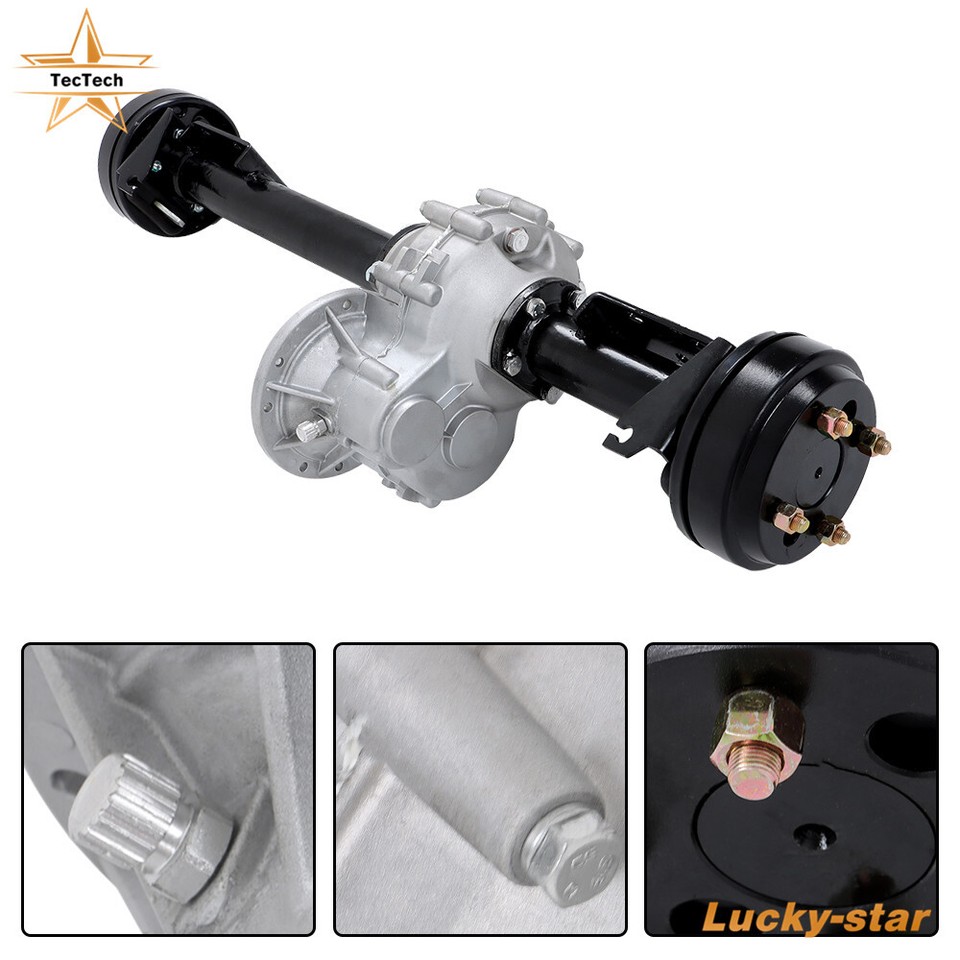 Golf Carts Rear Axle Assembly 73500-G01 For 1994+ EZGO Electric 12.44:1 ...