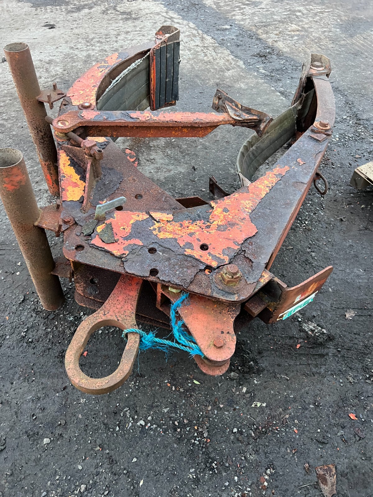 Probst RG-5-150 Large Pipe Manhole Clamp Attachment Digger Telehandler ...