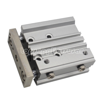 MGPM20-20Z Compact guide cylinder with Slide Bearing Tri-rod Cylinder ...