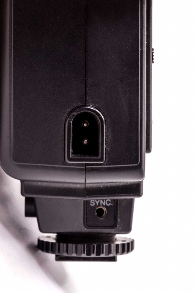 Sunpak Auto 383 Super Thyristor Flash Unit Swivel Bounce Head GN 120 ...